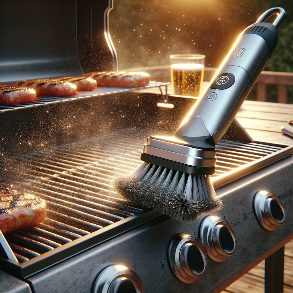 Using an Electric Grill Brush for Easy BBQ Clean-Up - SprucedUp